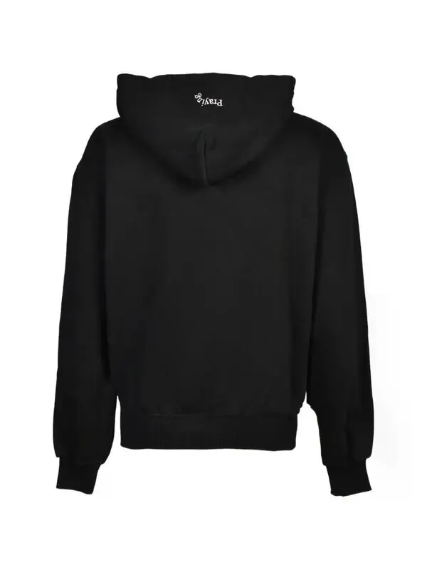 PRAYING Graphic-print Zip-up Hoodie