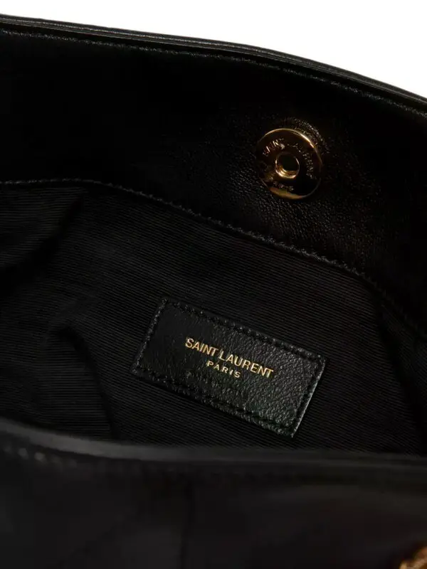 Saint Laurent Small Jamie Carré Rive Gauche Quilted Leather Tote Bag