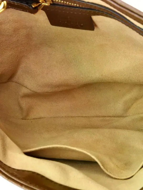Gucci Jackie 1961 Gg Coated Canvas Small Hobo Bag