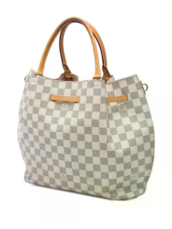 LOUIS VUITTON 2016 Damier Azur Girolata Bucket Bag