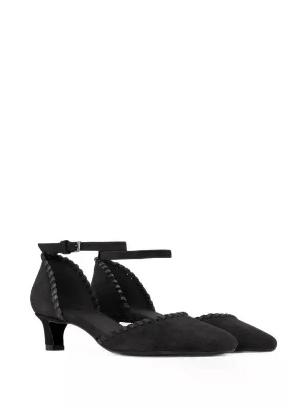 CastaÑer Adela Braided-trim Pumps - Black