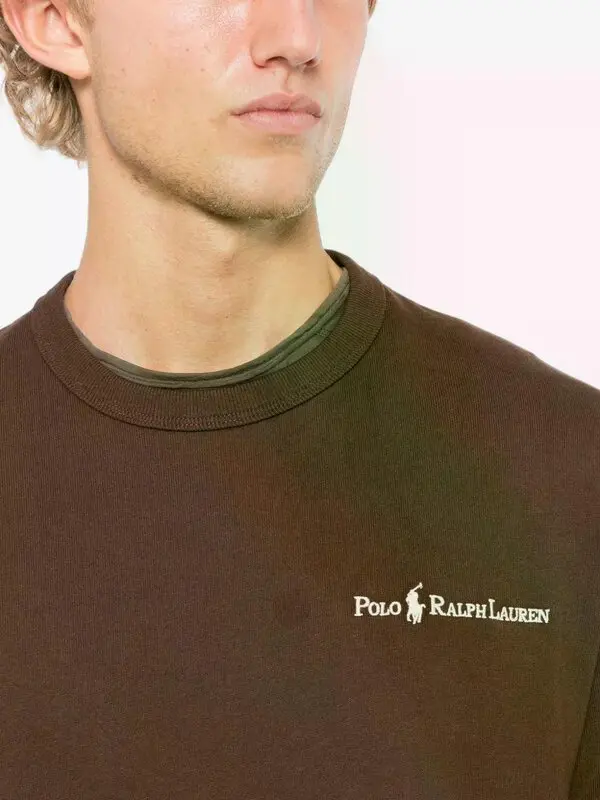 Polo Ralph Lauren Logo Embroidered T-shirt