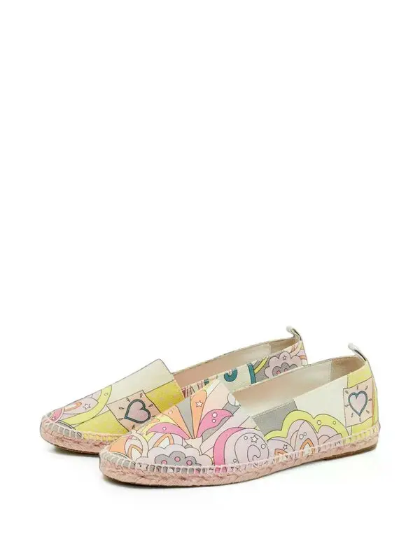 Hermès Moderniseme Canvas Flat Espadrilles - Neutrals
