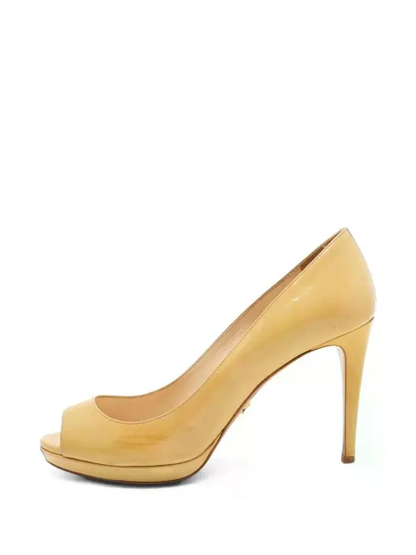 Prada Platform Peep-toe Pumps