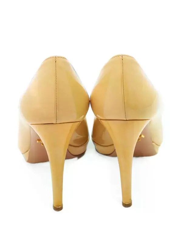 Prada Platform Peep-toe Pumps