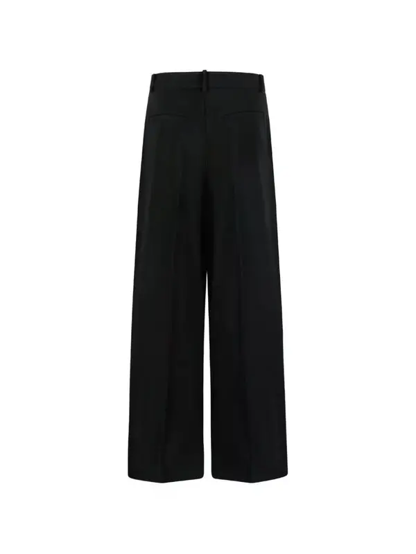 P.a.r.o.s.h Pleated Wide-leg Trousers