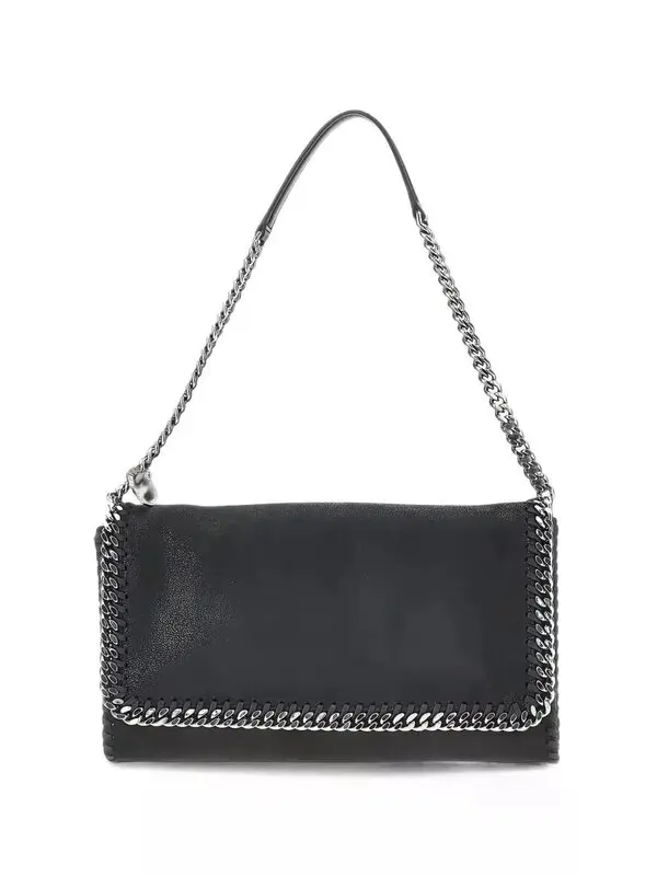 Stella McCartney Falabella Chain-trim Shoulder Bag - Black