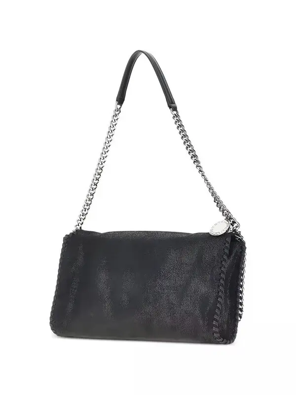 Stella McCartney Falabella Chain-trim Shoulder Bag - Black