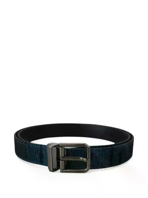 Dolce & Gabbana Jacquard Moiré Belt