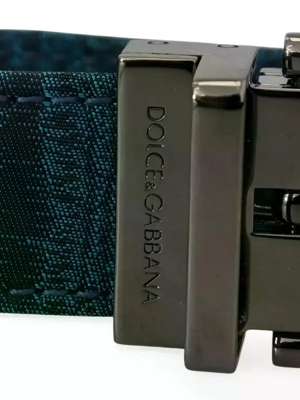 Dolce & Gabbana Jacquard Moiré Belt