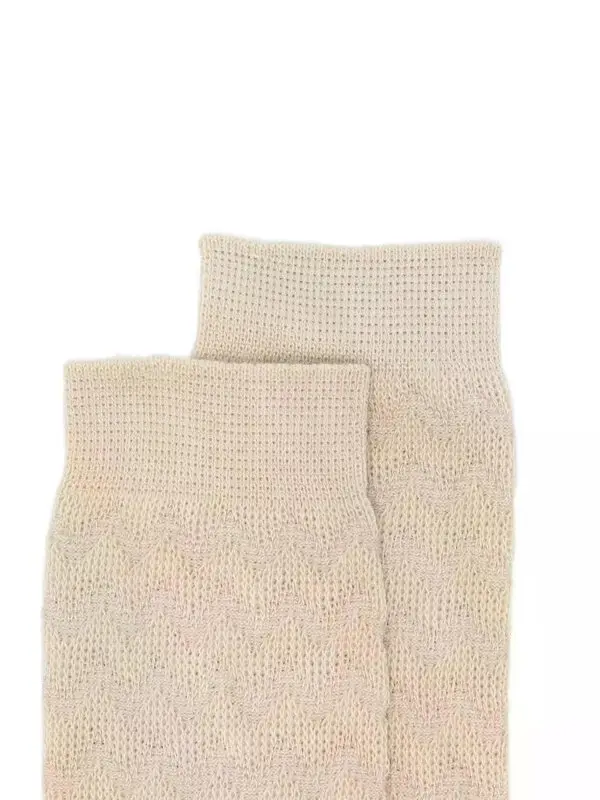 Missoni Zigzag-knit Socks