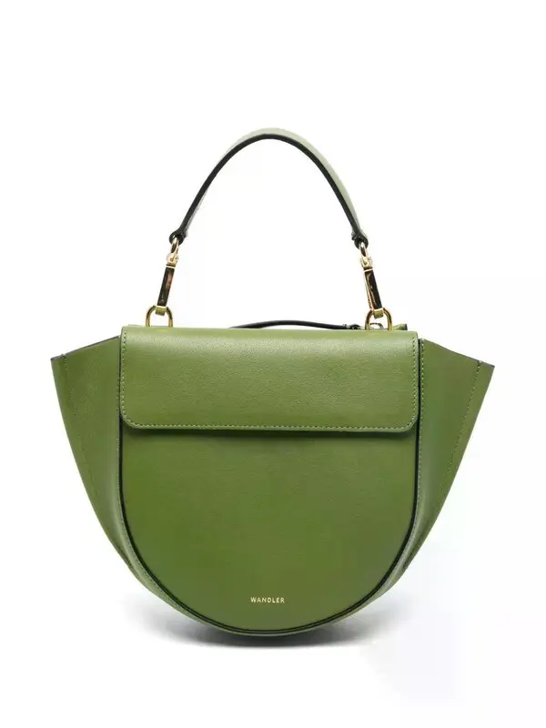 WANDLER Mini Hortensia Leather Shoulder Bag - Green