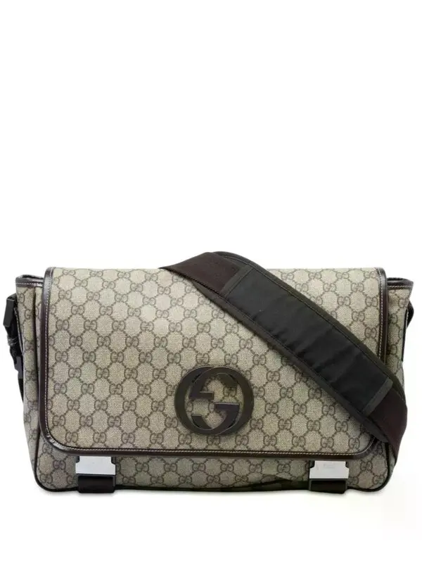 Gucci 2016-2026 Gg Supreme Interlocking G Crossbody Bag