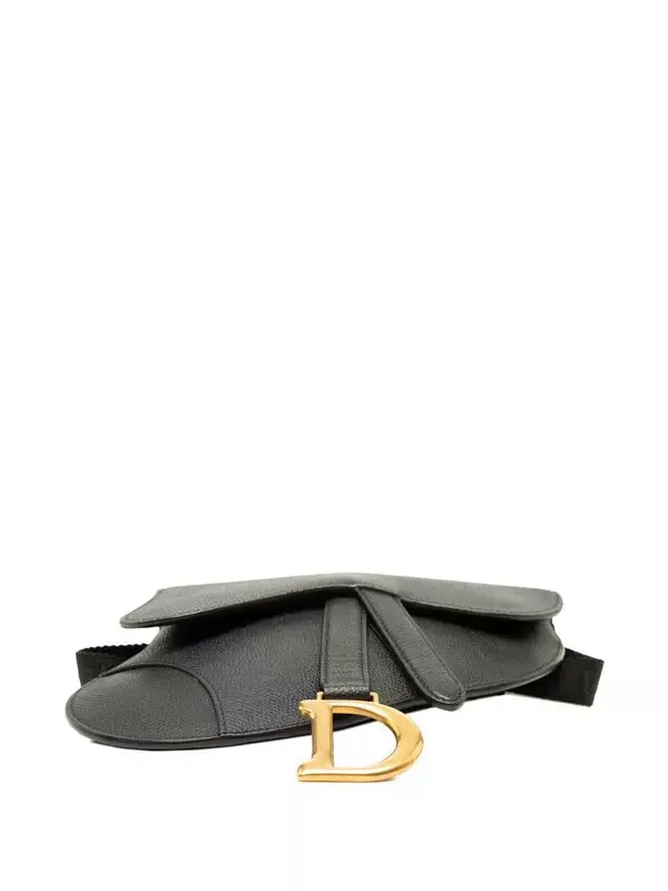Dior 2019 Leather Saddle Belt Bag