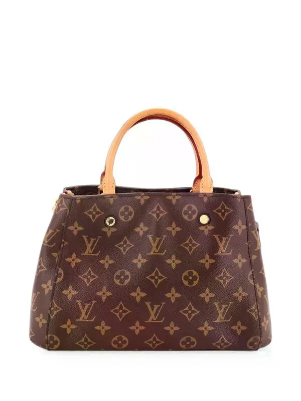 LOUIS VUITTON Montaigne Handbag Monogram Canvas Bb Satchel