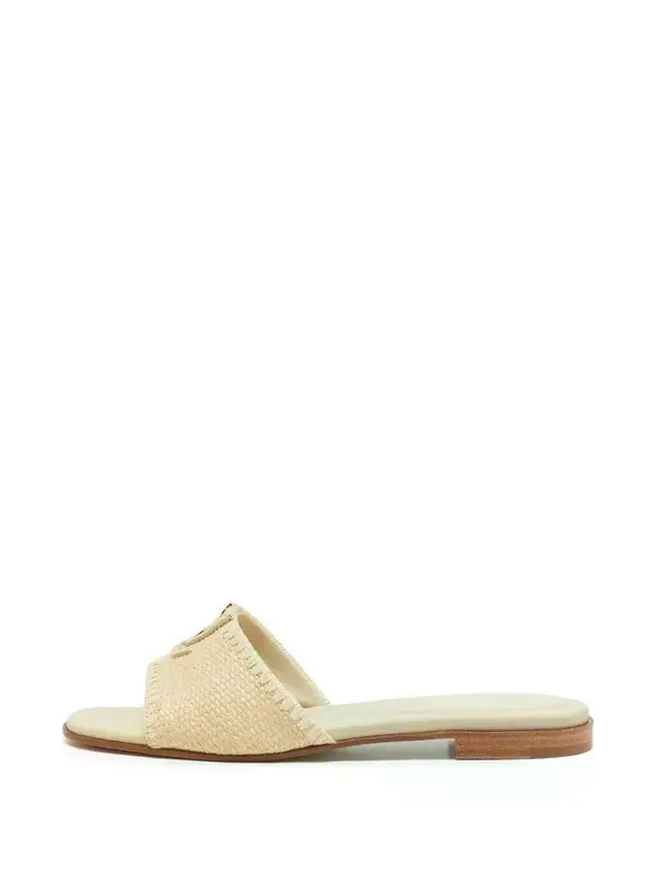 LOUIS VUITTON Mare Logo-plaque Flat Sandals