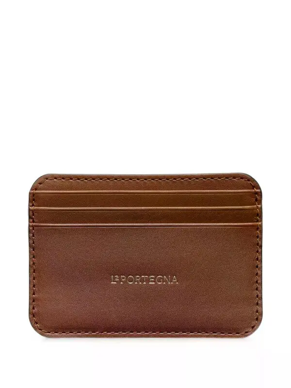 LA PORTEGNA Humphrey Leather Cardholder