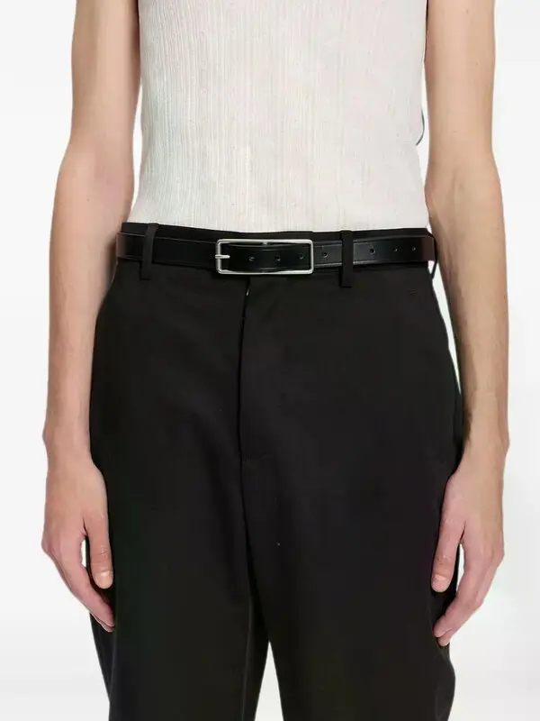 ANN DEMEULEMEESTER Buckle-fastening Leather Belt
