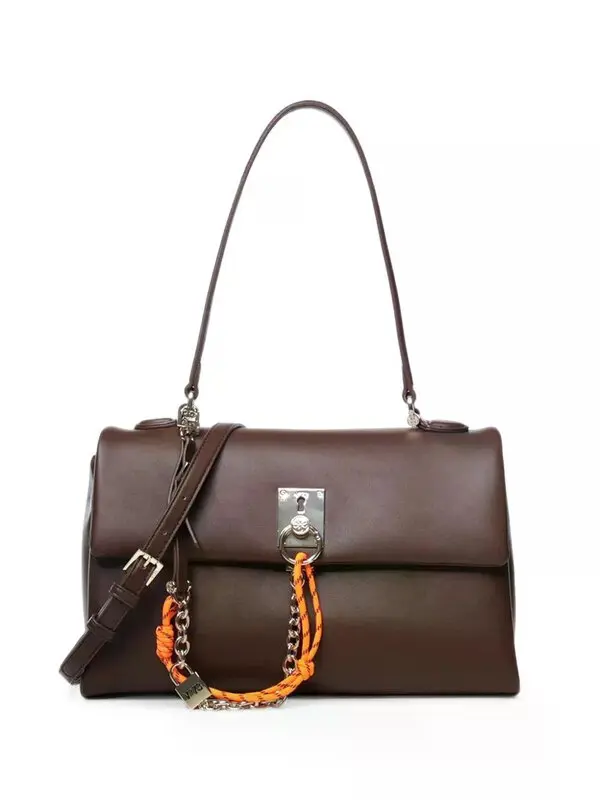V°73 Woven-cord Detail Shoulder Bag