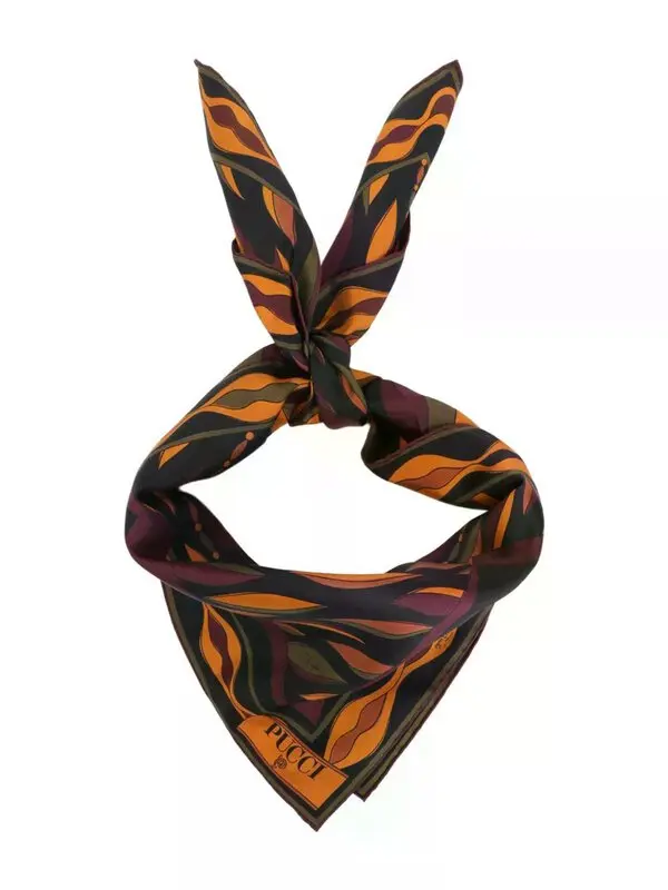 Emilio Pucci Geometric-print Scarf