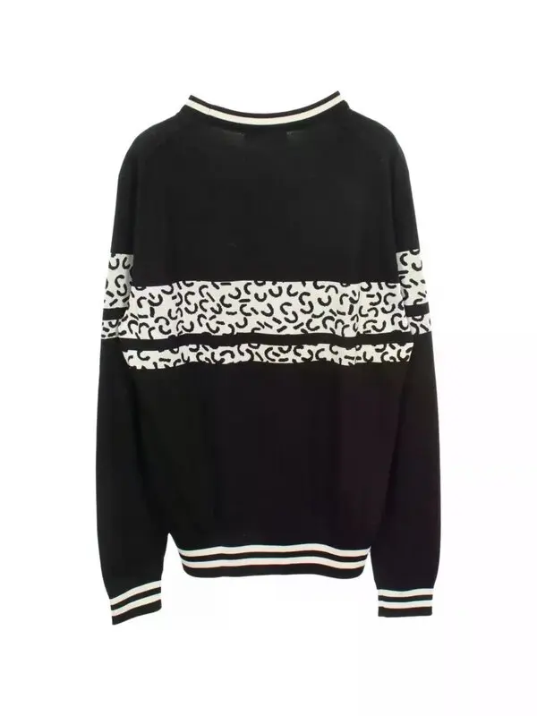 Dolce & Gabbana 2010s Playing Card-print Sweater