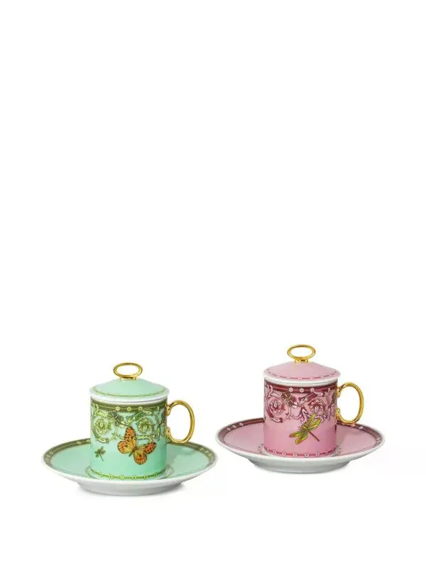 ROSENTHAL X Versace Le Jardin De Versace Espresso Cup Set