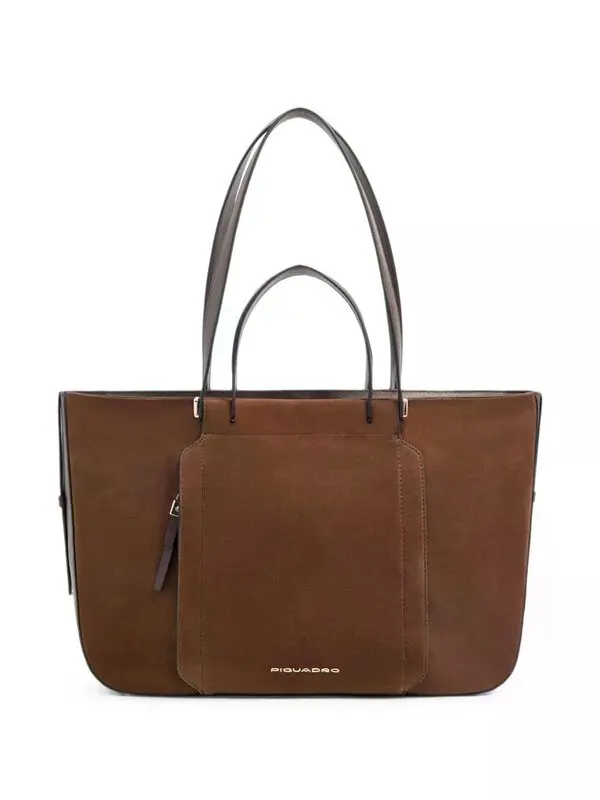PIQUADRO Panelled Laptop Tote Bag