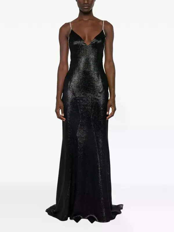 TOM FORD Crystal-embellished Evening Maxi Dress