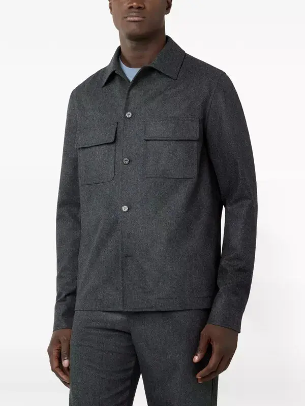 TOD'S Flap-pocket Shirt Jacket