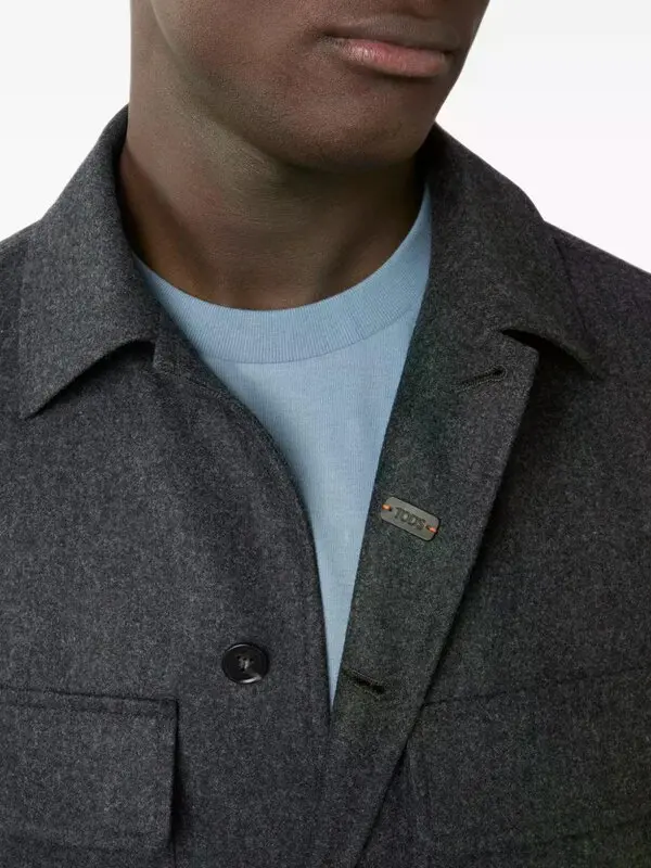 TOD'S Flap-pocket Shirt Jacket