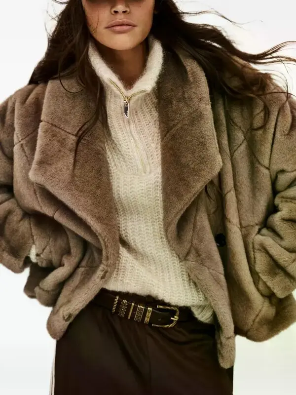 Ba&sh Pinie Button Quilted Jacket