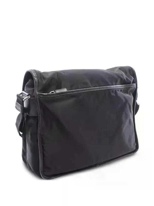 Prada 2000s Buckled Messenger Bag