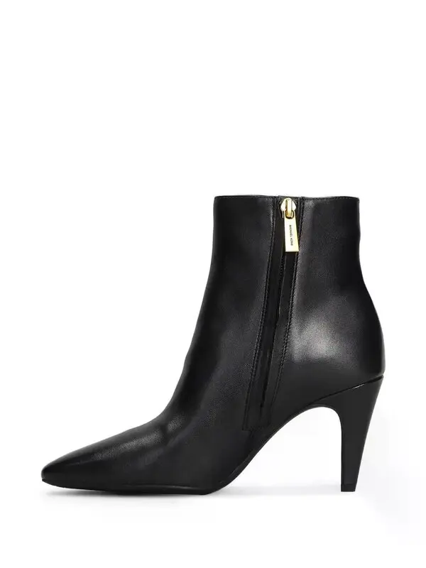 Michael Kors Daniela Pointed-toe Leather Ankle Boots