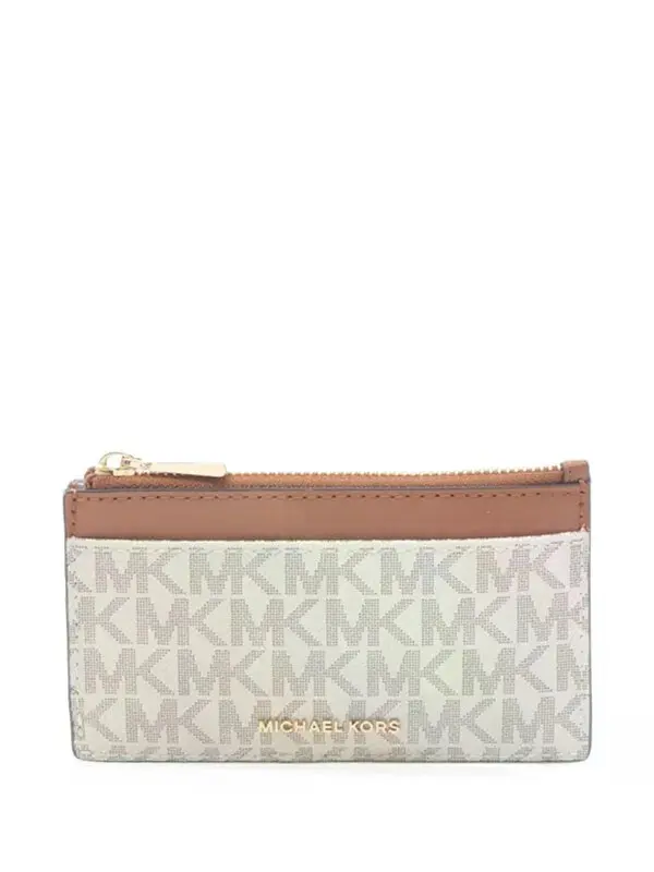 Michael Kors Jet Set Small Signature-logo Card Case