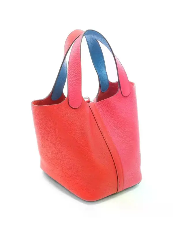 Hermès 2021 Picotin Lock Casaque Handbag - Red