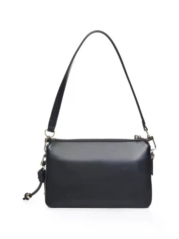 V°73 Zircon Logo-plaque Knotted Shoulder Bag