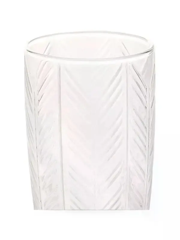 Missoni Chevron-etched Glass Vase