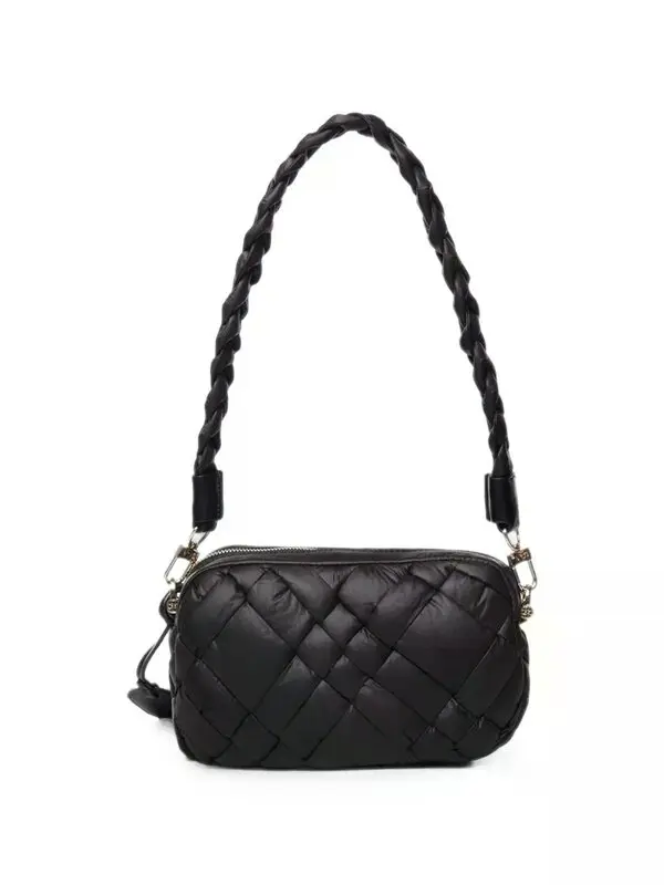 V°73 Tormalina Padded Woven-effect Shoulder Bag