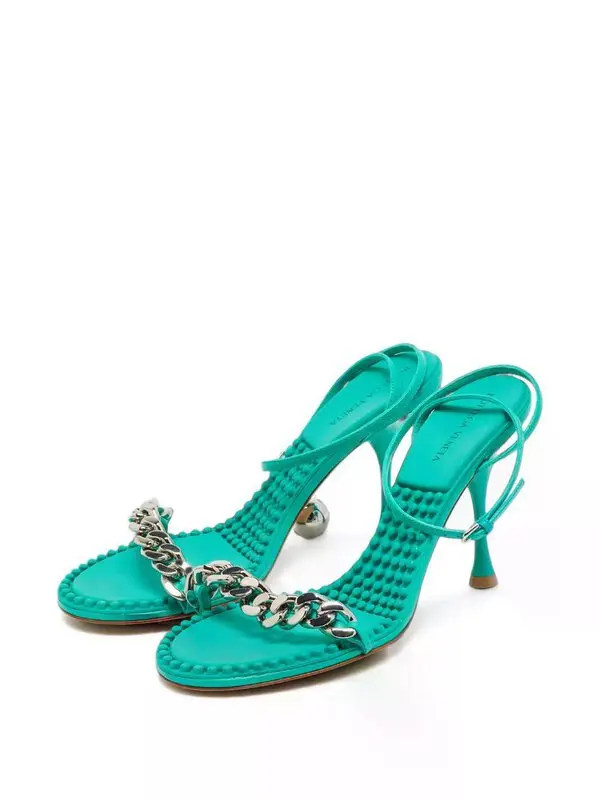 Bottega Veneta Dot Chain-link Sandals