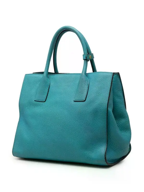 Prada 2010-2026 Vitello Daino Open Convertible Tote Satchel