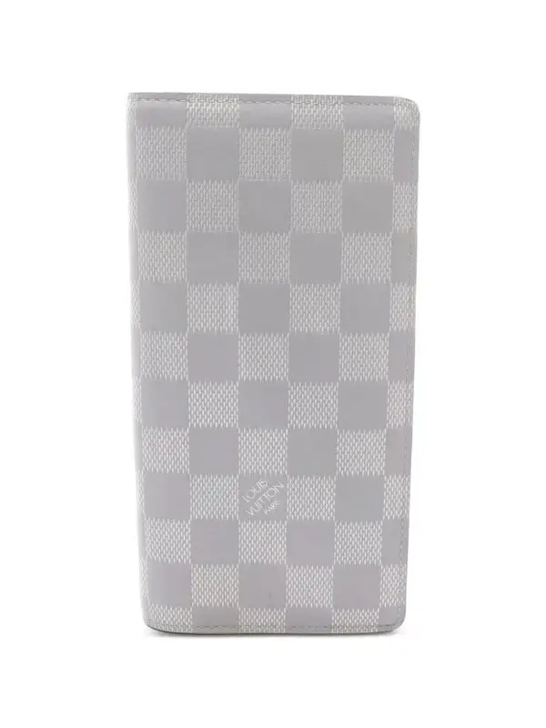 LOUIS VUITTON 2018 Damier Infini Bi-fold Wallet - Grey