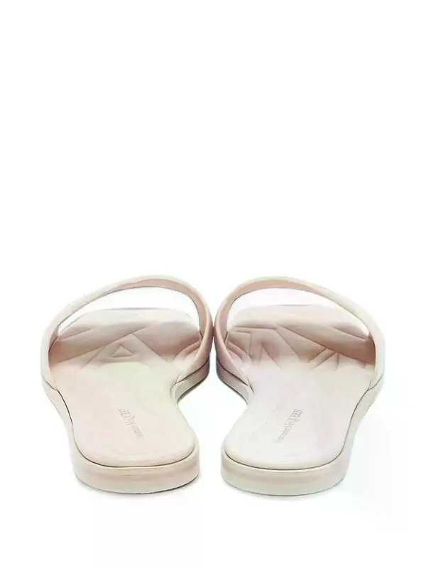 Alexander McQueen Seal Leather Flat Sandals