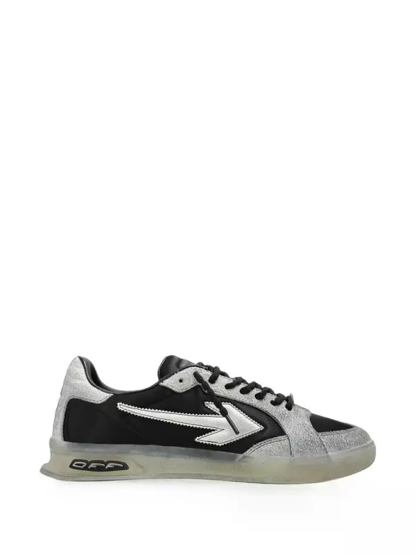 Off-White Panelled Leather Sneakers