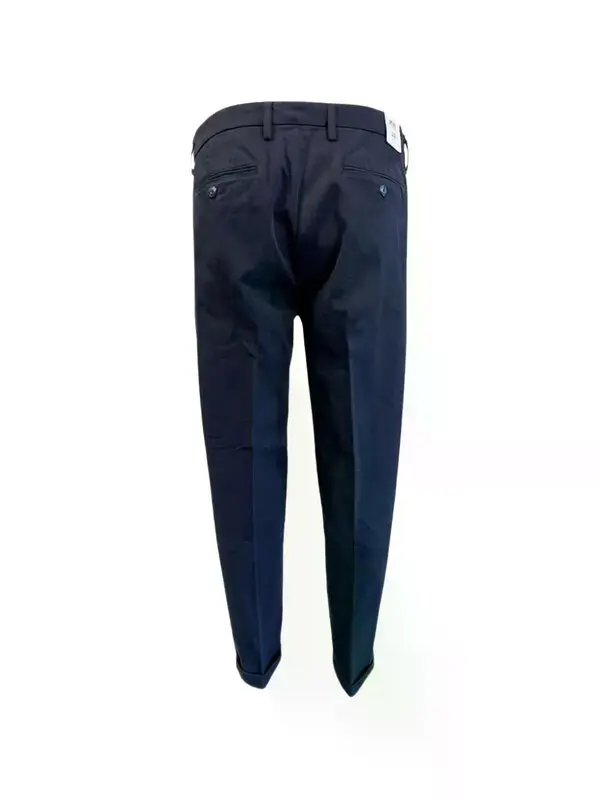 RE-HASH Pleated Turn-up Trousers
