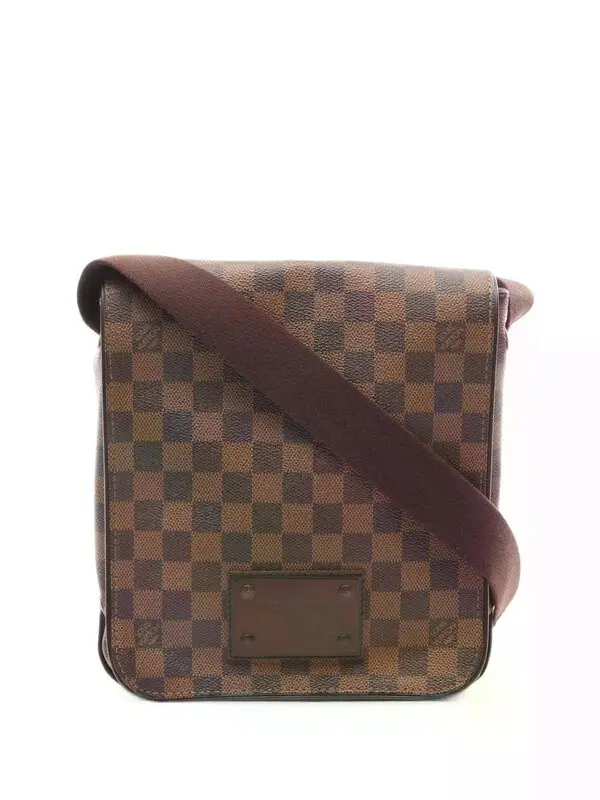 LOUIS VUITTON 2011 Pm Brooklyn Damier Ebene Shoulder Bag