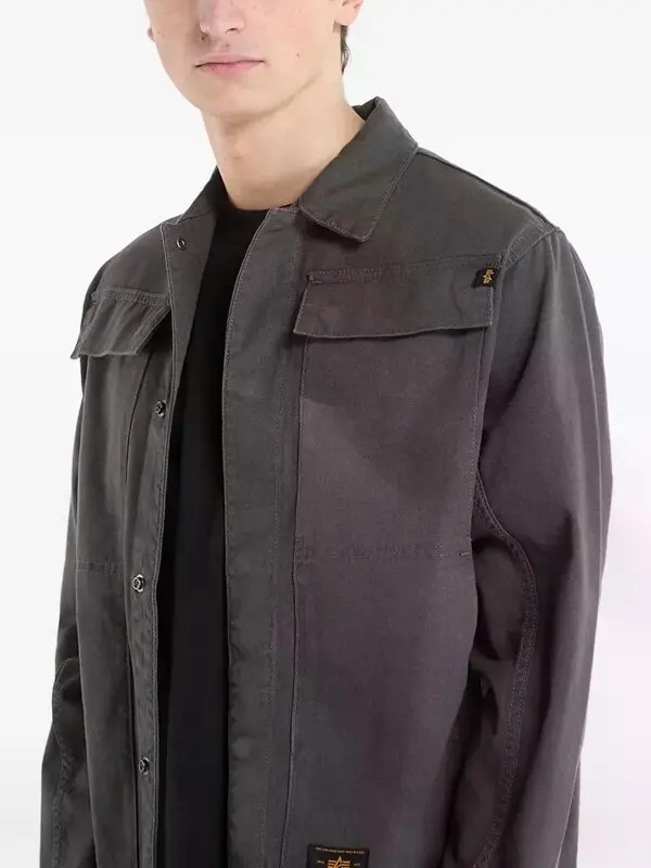Alpha Industries Logo-patch Chore Jacket