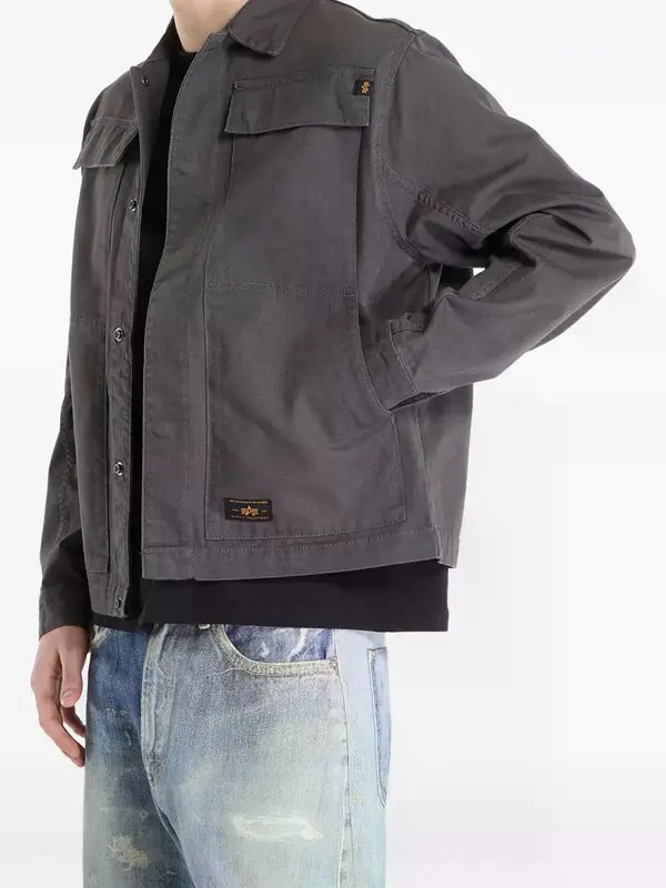 Alpha Industries Logo-patch Chore Jacket
