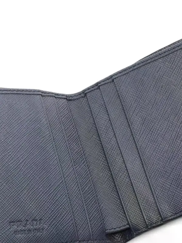 Prada 2010s Logo-plaque Bi-fold Wallet