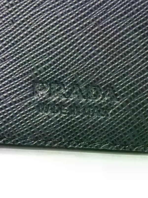 Prada 2010s Logo-plaque Bi-fold Wallet