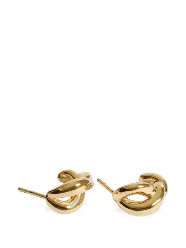Monica Vinader Ochre Huggie Earrings